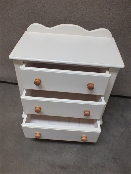 Tulip Painted 3 Drawer Chest